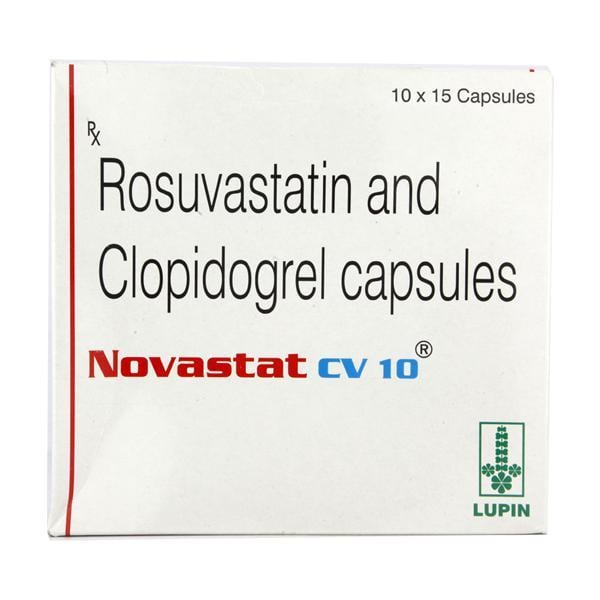 Novastat CV 10 Capsule 15'S – Global Surgicals
